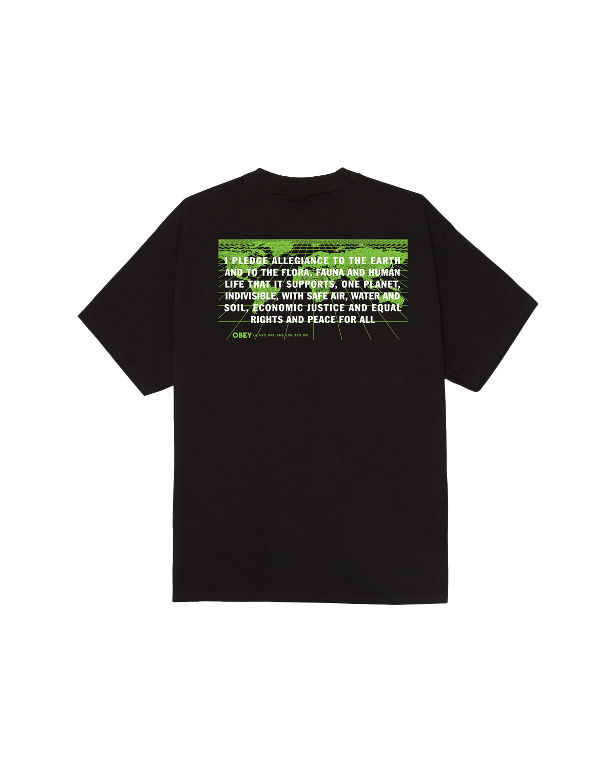 PLEDGE ALLEGIANCE CLASSIC T-SHIRT – OBEY CLOTHING JP